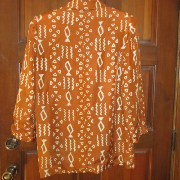 IB DIFFUSION | Jackets & Coats | Vintage Silk Jacket Blazer Ib ...